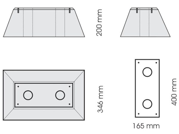 Betonski podstavek XL 18-9921 – PZA Stebrički